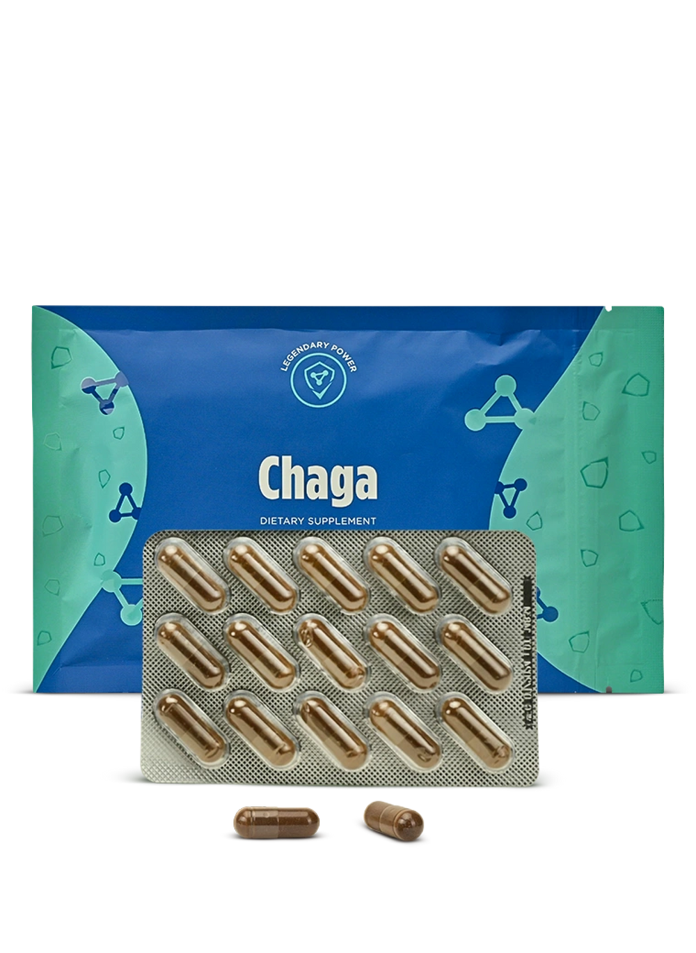Chaga Mushroom Pills - Immune Support Vitamins
