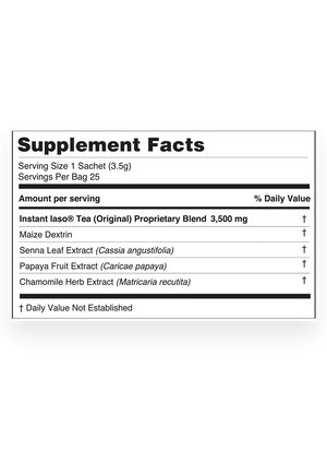 Iaso Instant Tea - Weight Loss Tea - Total Life Changes