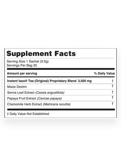 Iaso Instant Tea - Weight Loss Tea - Total Life Changes