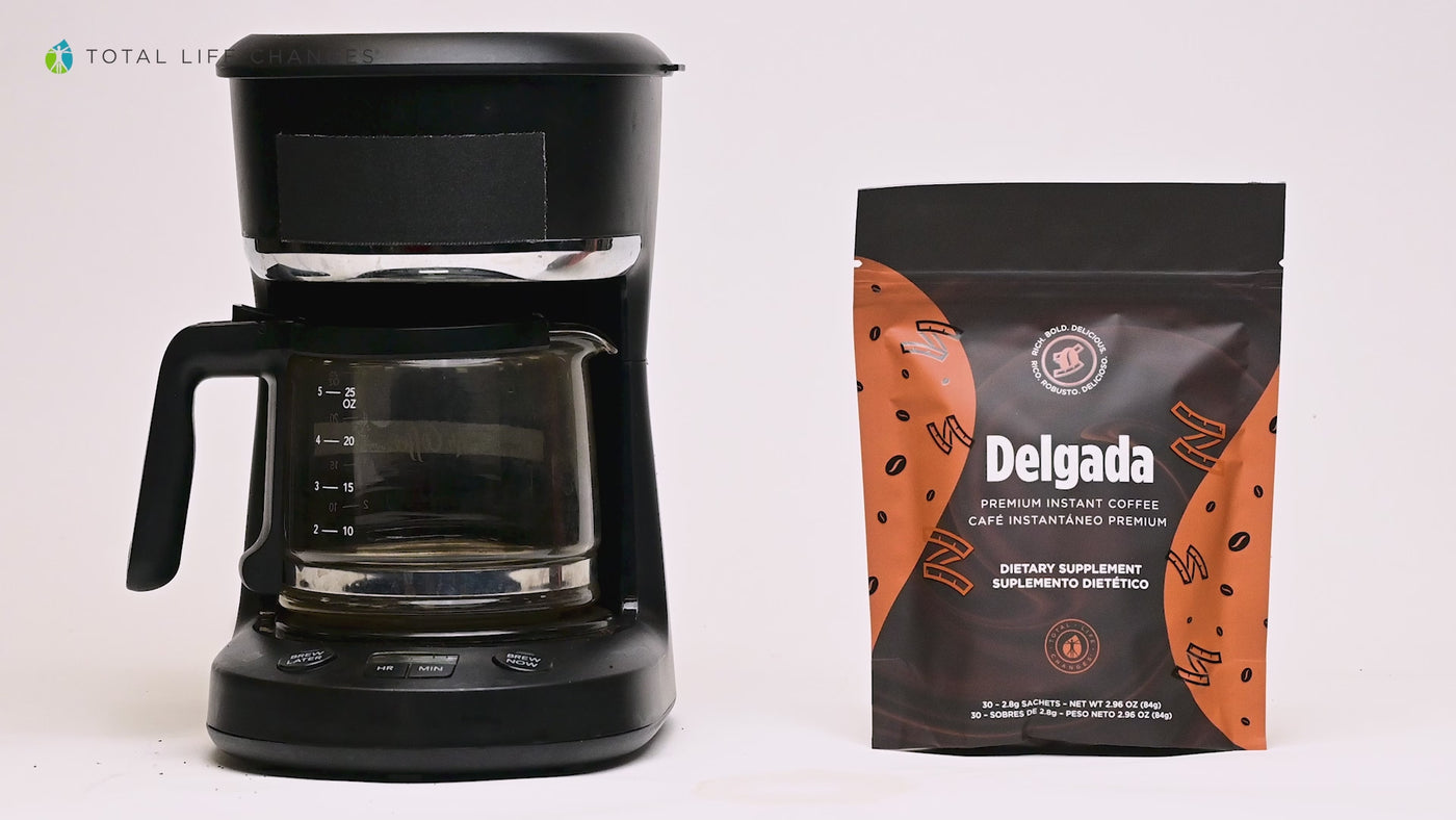 Delgada Weight-Management Instant Coffee - Total Life Changes