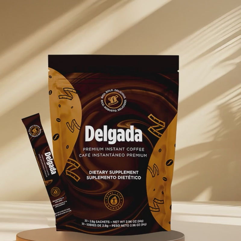 Delgada Weight-Management Instant Coffee - Total Life Changes